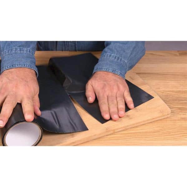 FLEX SEAL FAMILY OF PRODUCTS Flex Tape White 4 in. x 5 ft. Strong Rubberized Waterproof Tape TFSWHTR0405
