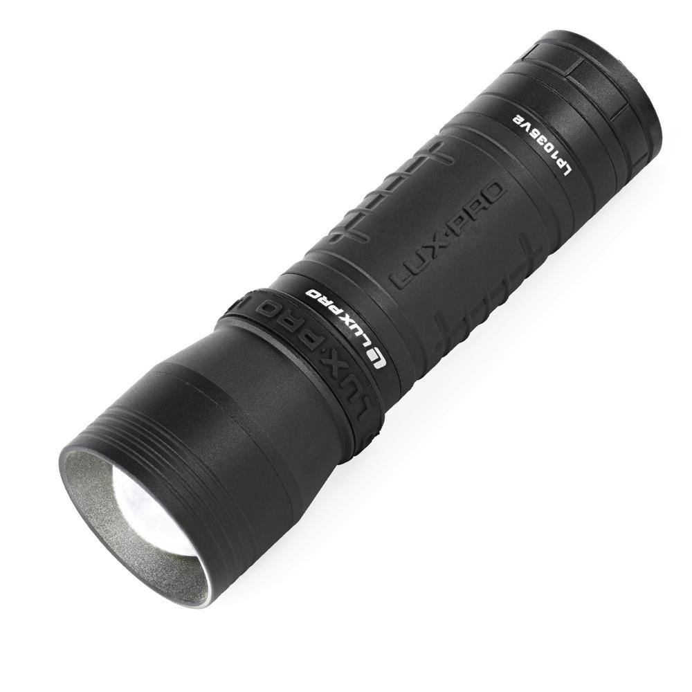 LUXPRO Focus 570 Lumens LED Handheld Flashlight with TackGrip LP1035V2 ...