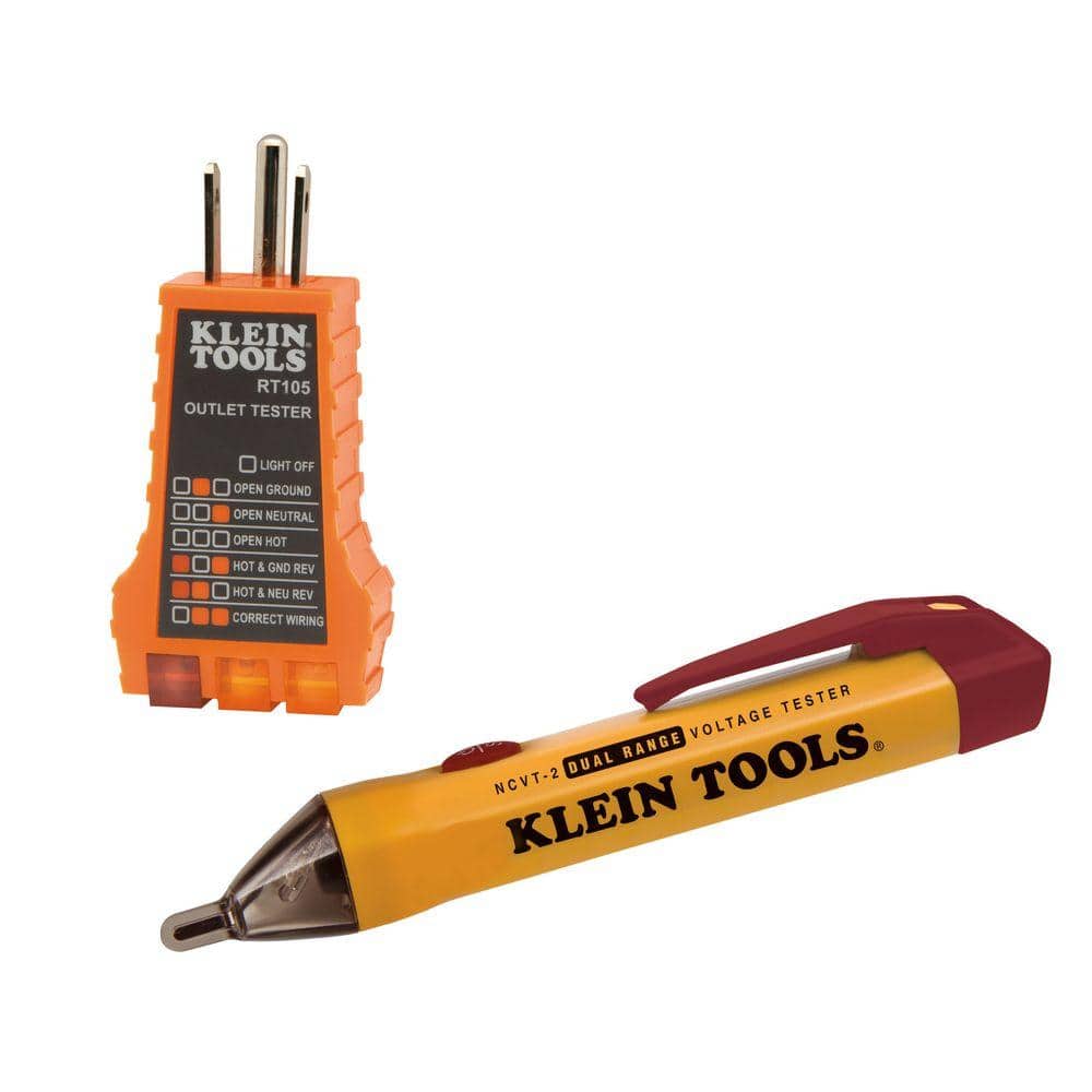 Klein Tools Dual Range NCVT with RT105 NCVT2KIT - The Home Depot