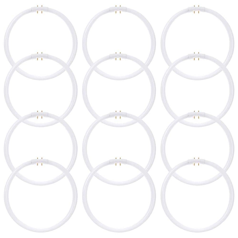 Sunlite 22-Watt 9 in. Linear Circline Tube T5 2GX13 Base Fluorescent ...