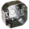 RACO Octagon Electrical Box with AC/MC/Flex Clamps (25-Pack) 153 - The ...