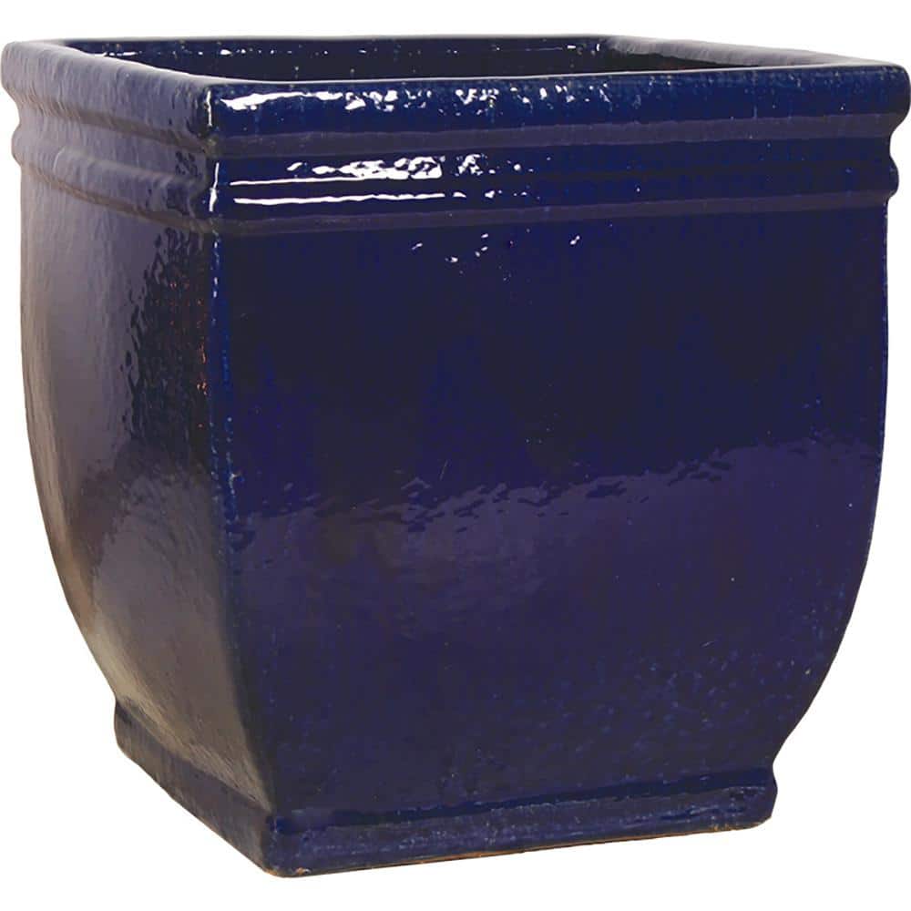 19.5 in. Cobalt Blue Ceramic Charleston Square GGC-9185C-CB - The Home ...