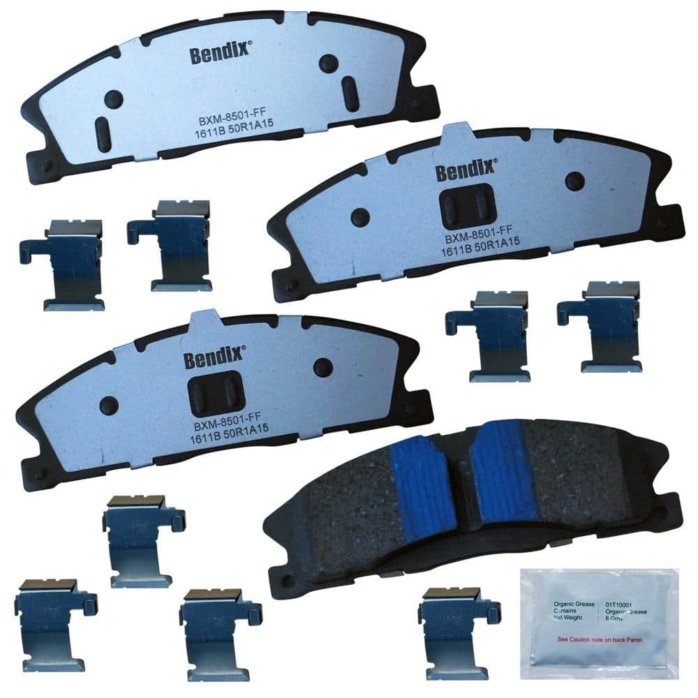 Bendix Fleet Metlok Disc Brake Pad Set 2005 Volvo VNL 15.0L PBD1611B ...