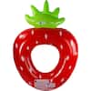 Pool Central 65.5 in. Inflatable Strawberry Pool Ring Float 33377595 ...