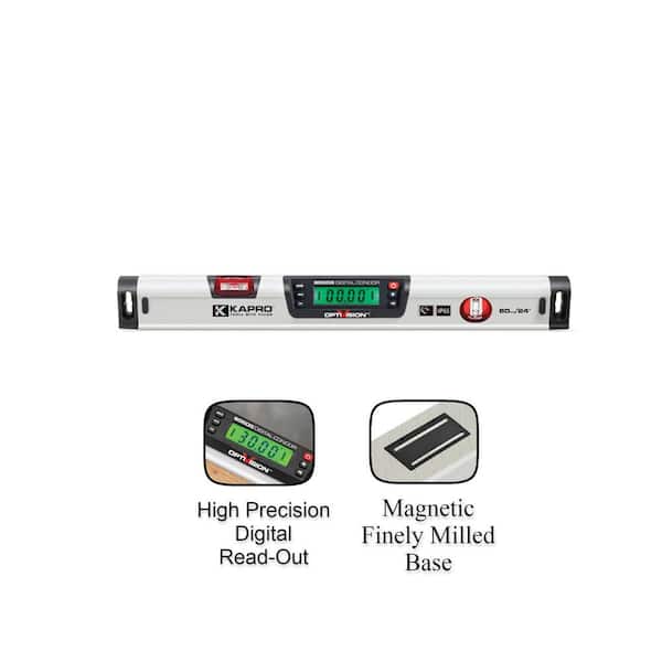 Kapro 905D Condor 24 in. Magnetic Digital Level 905D-24MB-D - The Home ...