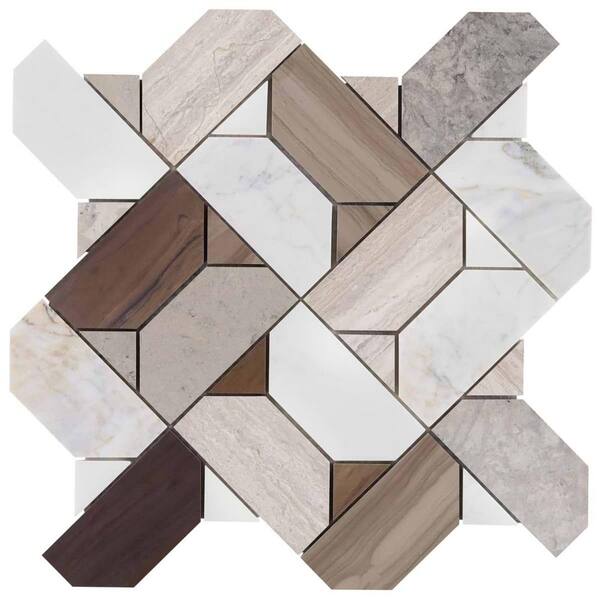 Ivy Hill Tile Sheba Russet Brown 6 41 In X 0 31 In Polished Marble