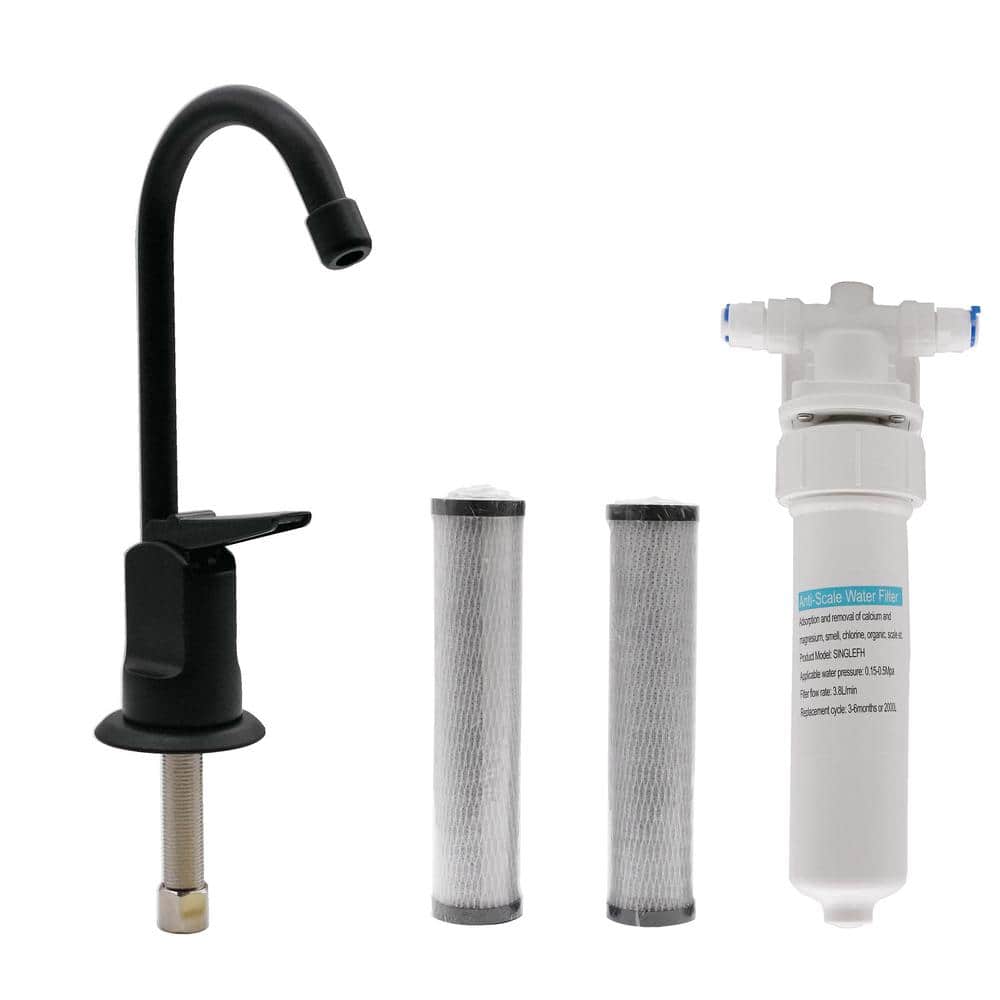 Westbrass 6 in. Touch-Flo Style Cold Water Dispenser Faucet Kit with In ...