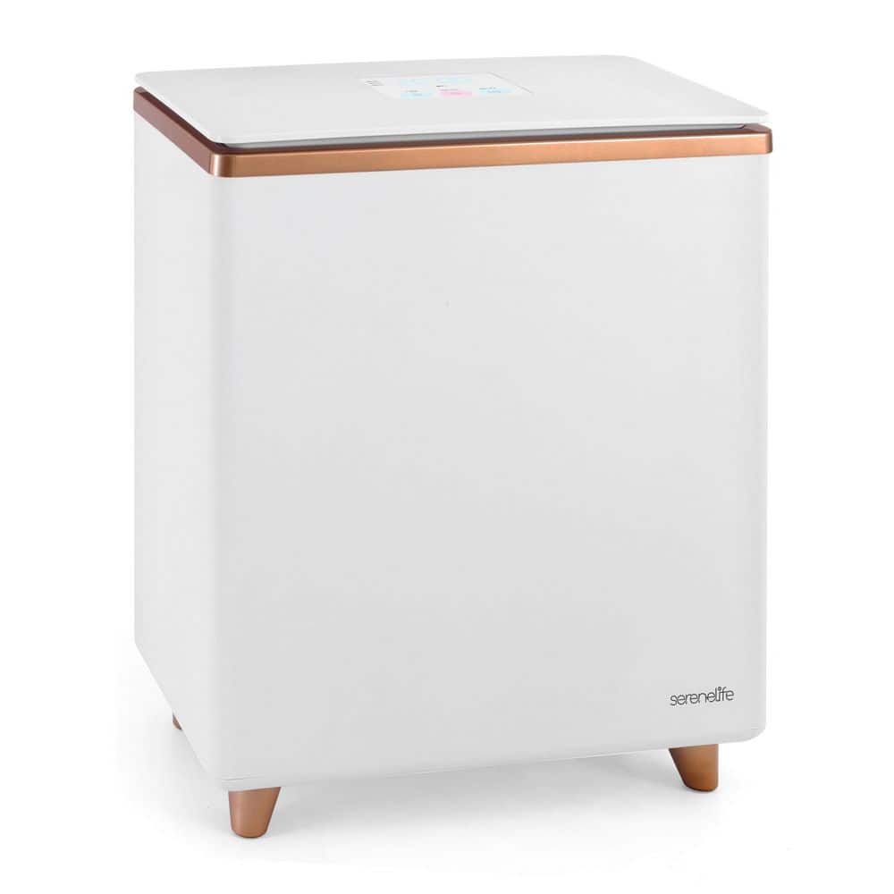 SereneLife Electric Towel Warmer with WiFi - Single Touch, Holds 2 ...