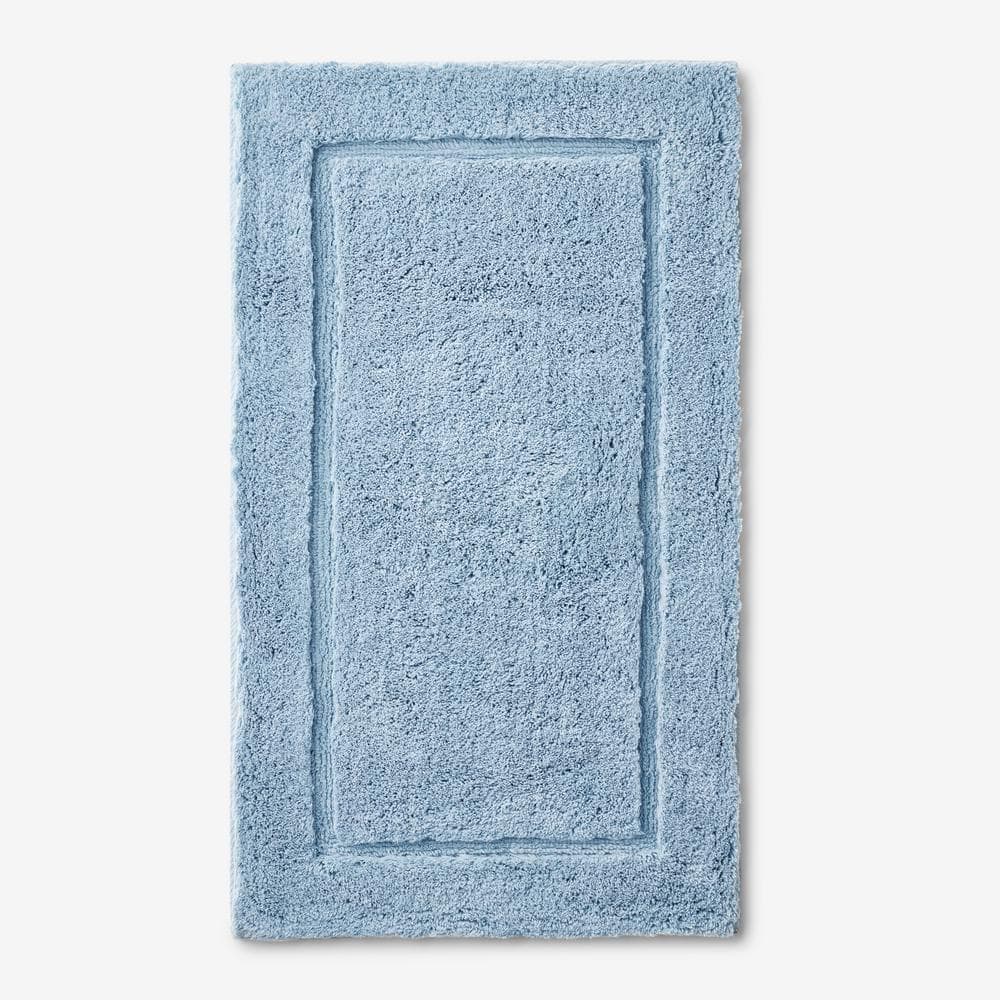 The Company Store Legends Blue Sky 40 in. x 24 in. Cotton Bath Rug VK75 ...