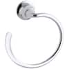 KOHLER Forte Sculpted Towel Ring in Polished Chrome K-11377-CP - The ...