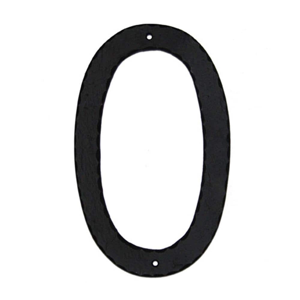 Montague Metal Products 6 in. Standard House Number 0 CSHN-0-6 - The ...