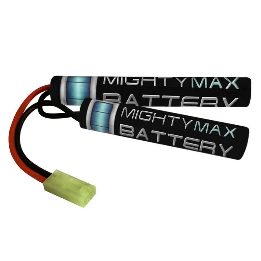 MIGHTY MAX BATTERY 8. 4V 1600mAh Butterfly Replaces Elite Force M4 RIS ...