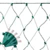 Home Accents Holiday 2 ft. x 10 ft. 144-Light Dome LED Warm White Net ...