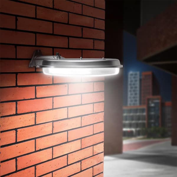 Feit Electric 9000 Lumen Integrated LED Selectable 5CCT 12 in. Silver ...