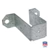 Simpson Strong-Tie DPTZ ZMAX Galvanized Deck Post Tie for 2x4 Nominal ...