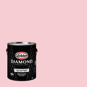 Glidden 8 oz. PPG1184-2 Pleasing Pink Satin Interior Paint Sample ...