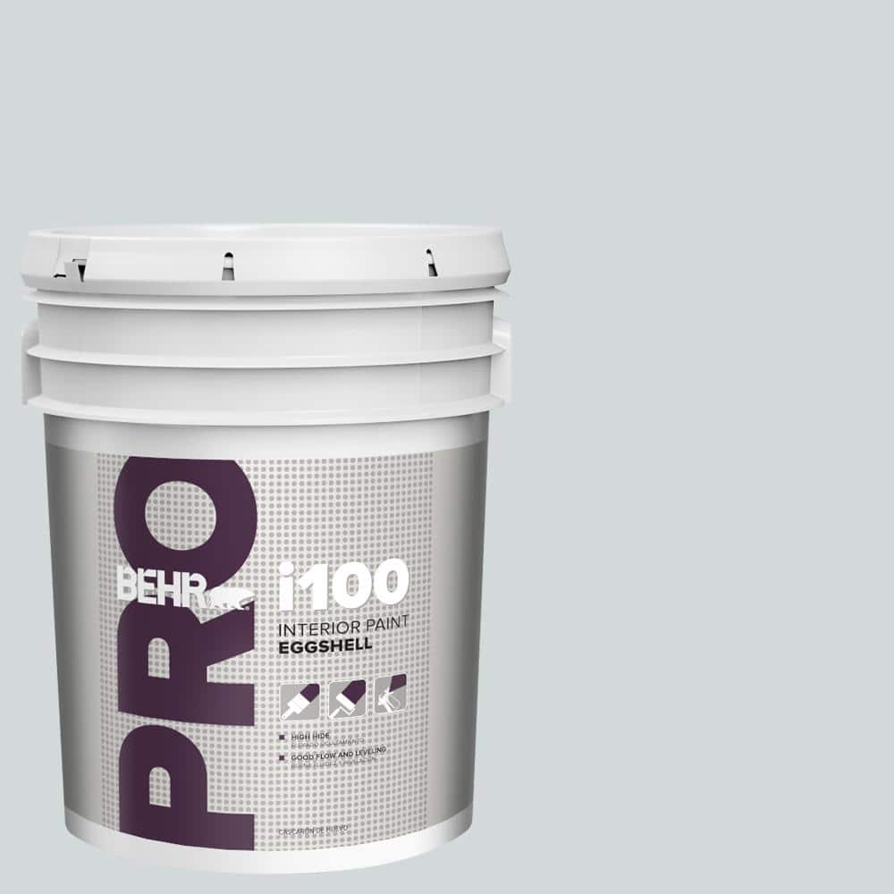 BEHR PRO 5 gal. #PPU26-12 Solemn Silence Eggshell Interior Paint ... BEHR PRO 5 gal. #PPU26-12 Solemn Silence Eggshell Interior Paint ...