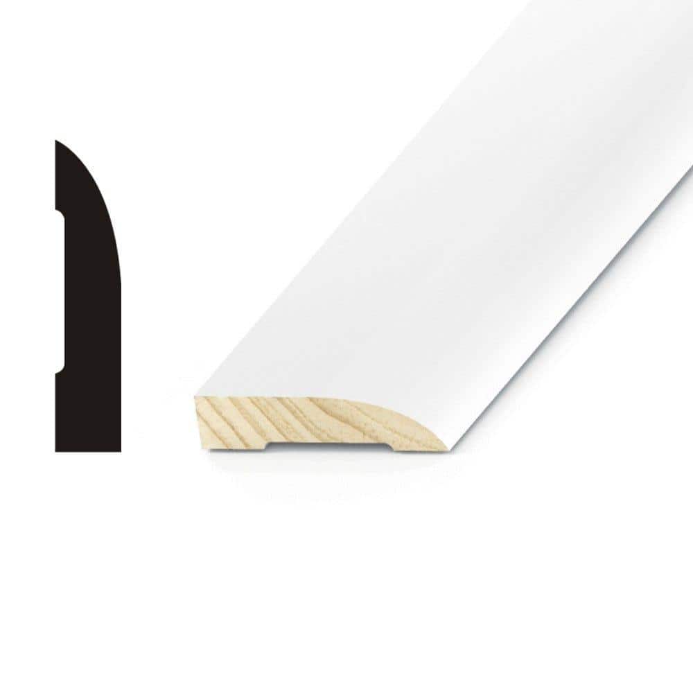 Kelleher Streamline 1/2 in. x 2-1/4 in. Treated Primed Pine Base ...