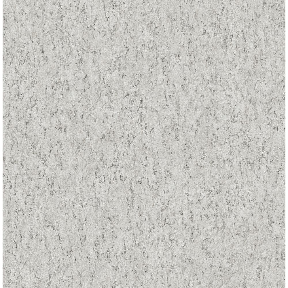 Seabrook Designs Marquette Faux Texture Grey & Espresso Paper ...