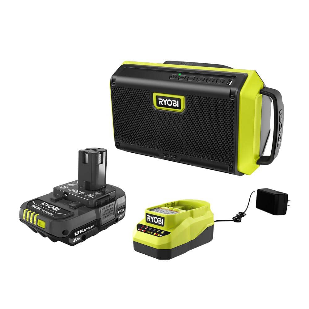 Reviews for RYOBI ONE+ 18V Cordless Speaker with Bluetooth Wireless ...