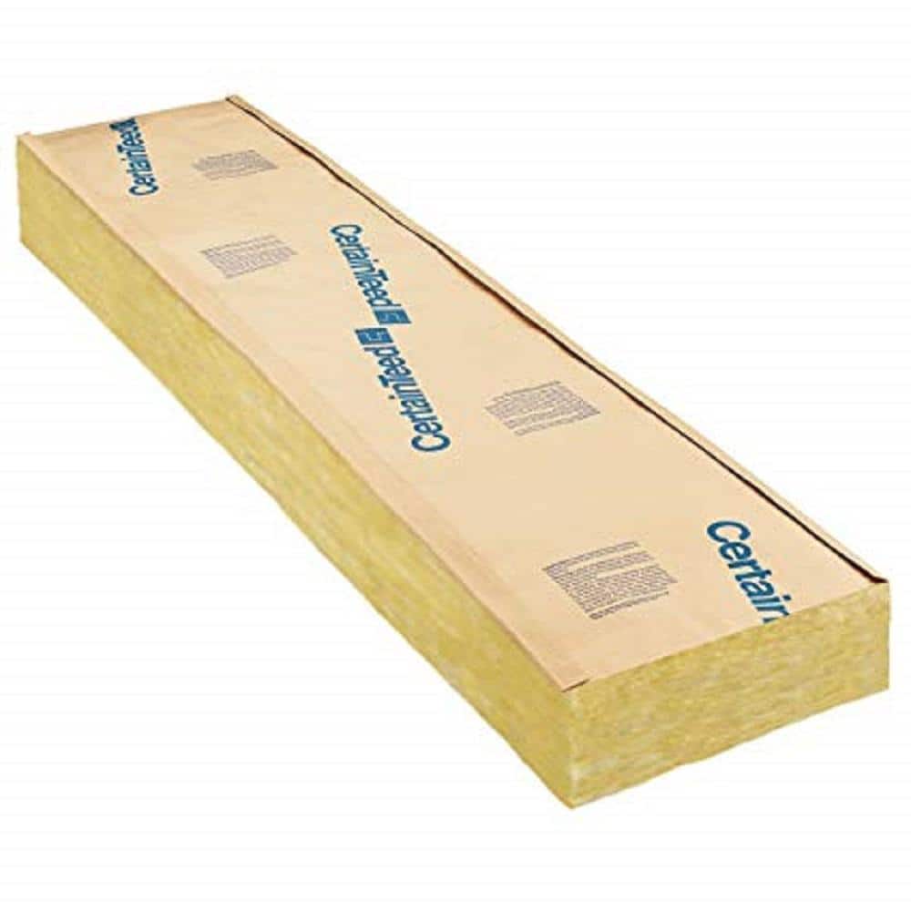 CertainTeed R38 Kraft Faced Fiberglass Insulation Batt 4.3 ft. x 24 in ...