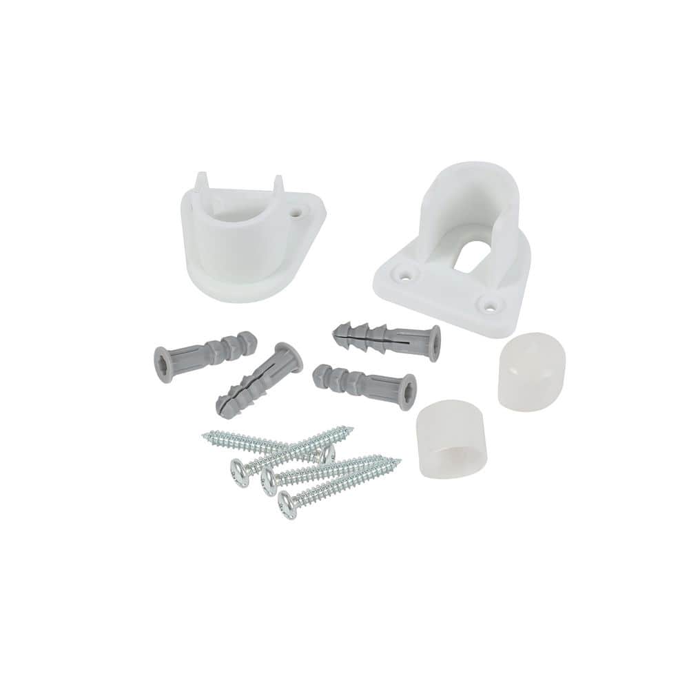 Everbilt REGULAR DUTY CLOSET ROD WALL BRACKET 00374 - The Home Depot