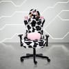 Techni Sport TS85 COW Print LUXX Series Gaming Chair RTA-TS85-COW - The ...