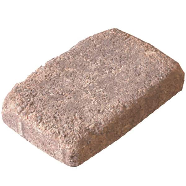 Pavestone 6 in. x 9 in. 45 mm Desert Blend Tumbled Plaza Concrete Paver ...