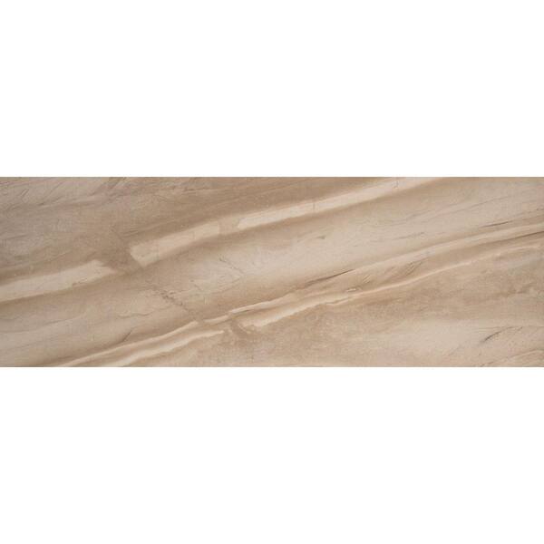 Emser Boulevard Andrassy 3 in. x 13 in. Single Bullnose Porcelain Floor ...