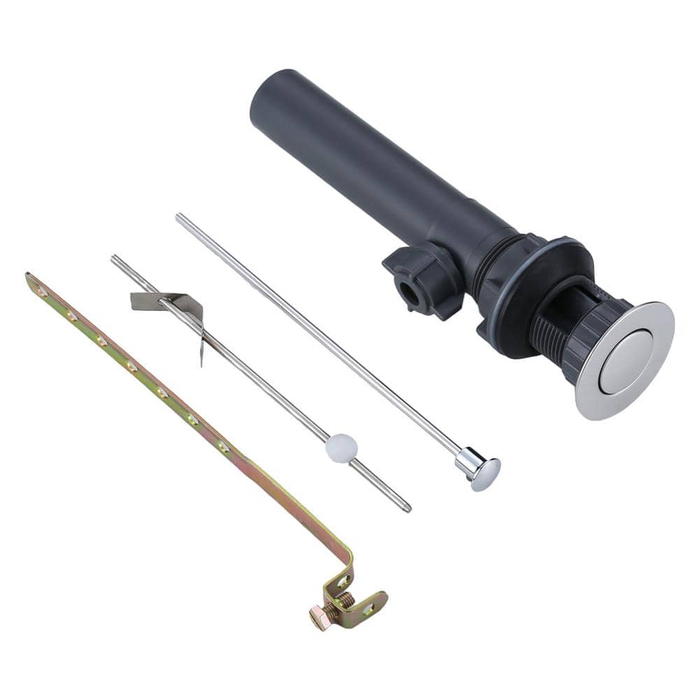 ALEASHA Drain Assembly Stopper with Lift Rod in Chrome AL-6A01C - The ...