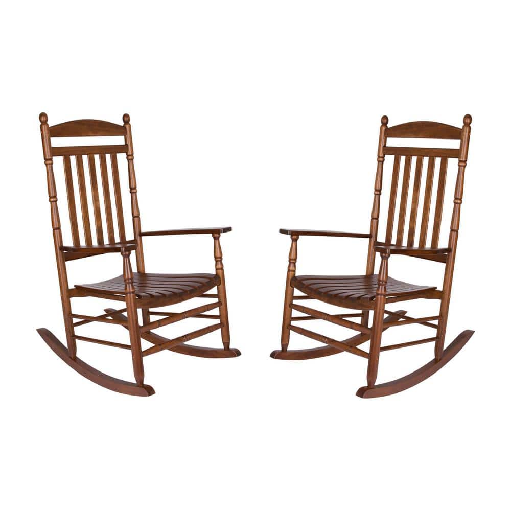 Shine Company Set of 2 45 in. H Rhode Island Porch Rocker, Porch ...