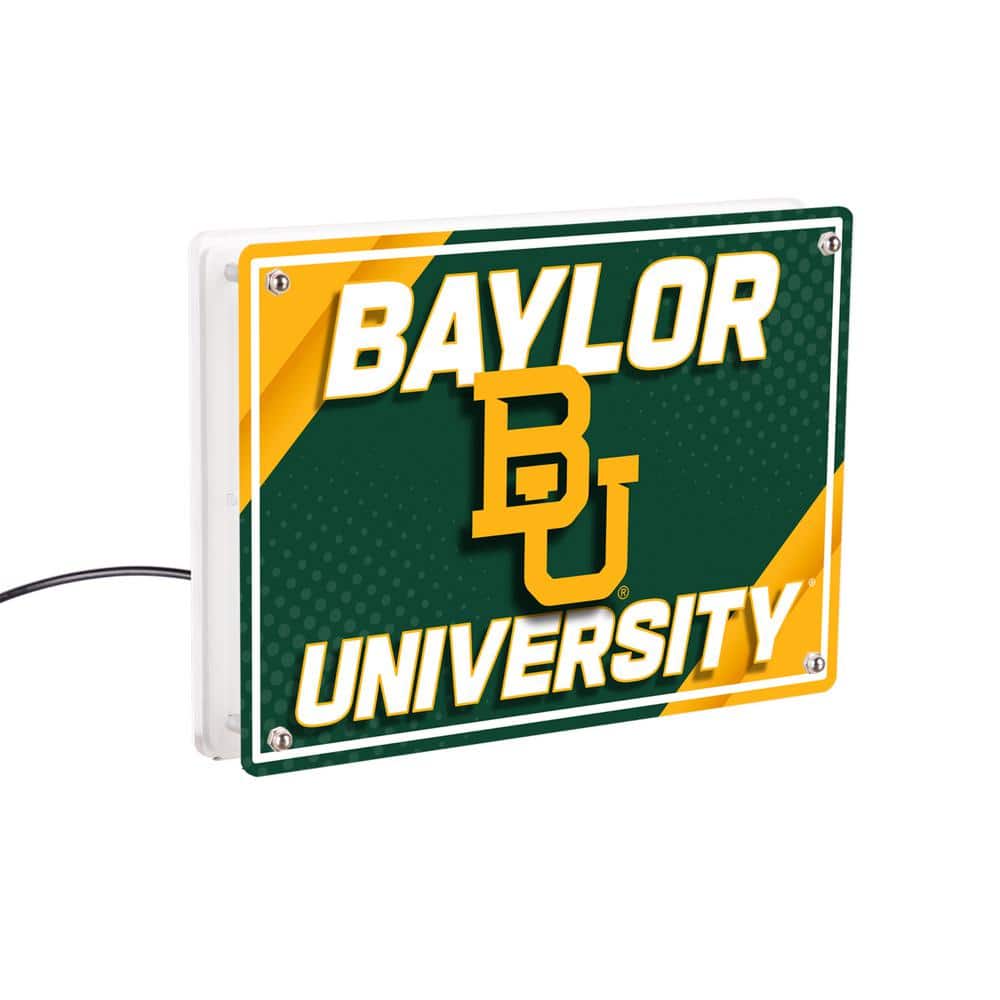 Evergreen Baylor University Green NCAA Rectangle Desklite LED Decor ...