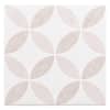 ANDOVA Occitan Genoa Square 6 in. x 6 in. Matte Porcelain Wall Tile (10 ...