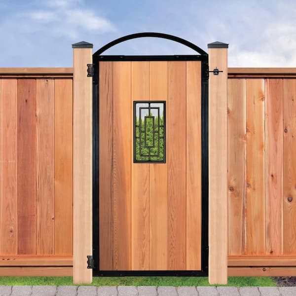Iron Gates Iron Gates With Wood Inserts