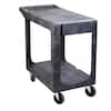 Carlisle 19 in. W x 32.63 in. H Small Gray Utility Cart UC194023 - The ...