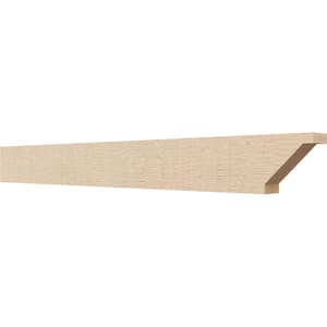 Fypon 3-1/4 in. x 7-1/4 in. x 24 in. Polyurethane Timber Rafter Tail ...