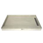 Tile Redi WonderFall Trench 32 in. x 60 in. Single Threshold Shower ...
