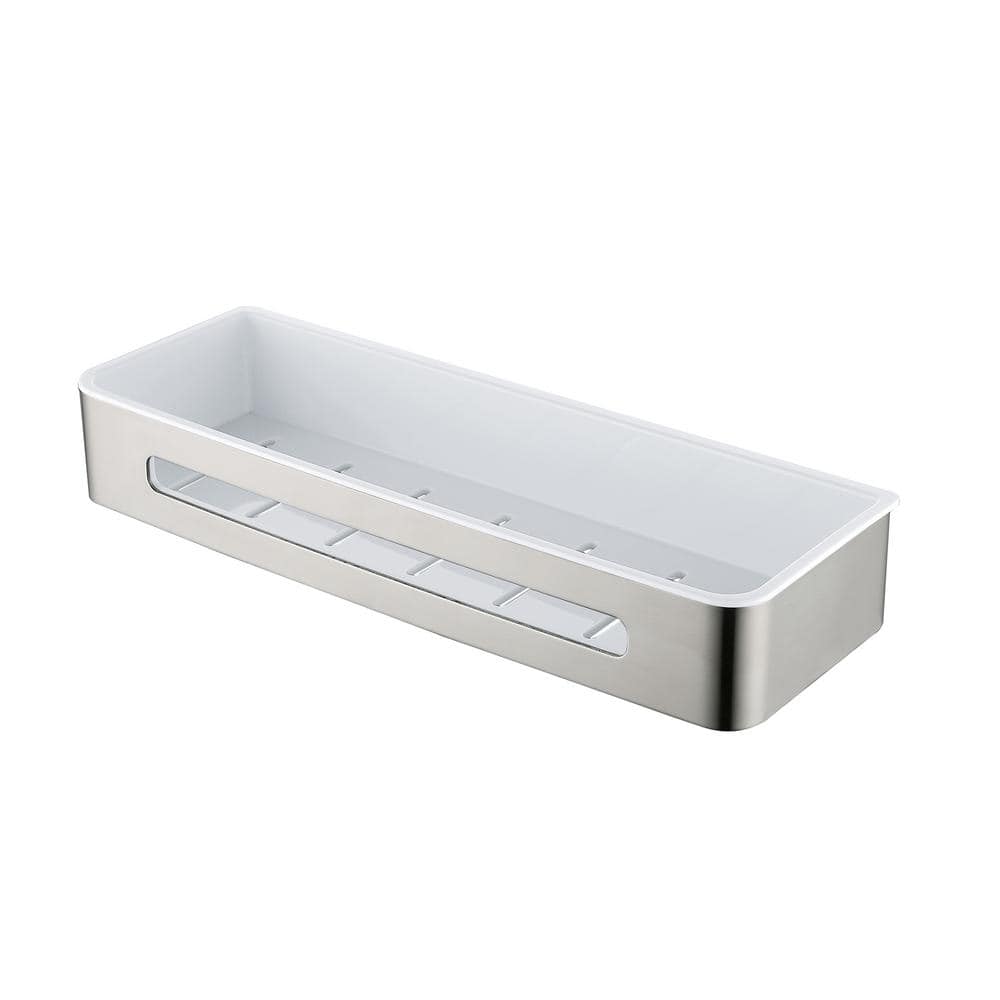 ATKING Stainless Steel Wall Mounted Shelf Basket Shower Caddy in ...