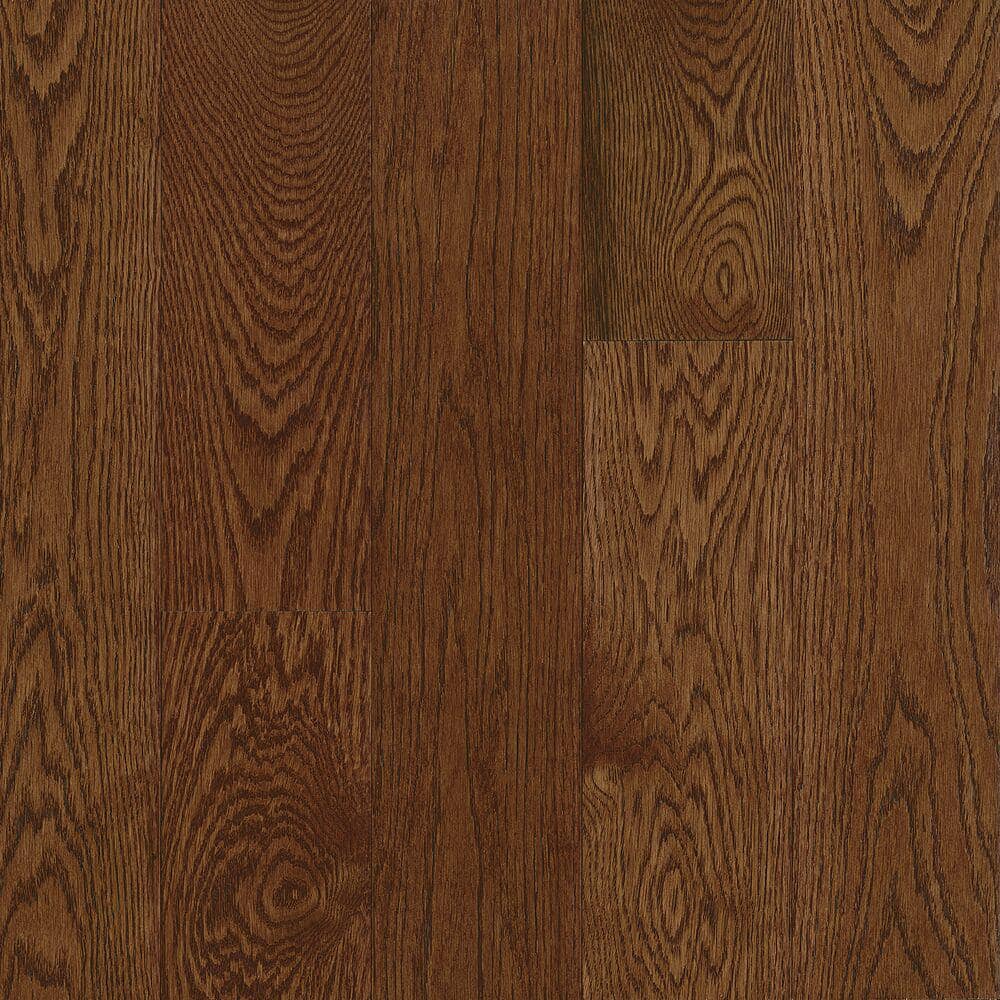 Bruce American Originals Deep Russet Oak 3/4 in. T x 2-1/4 in. W Smooth ...