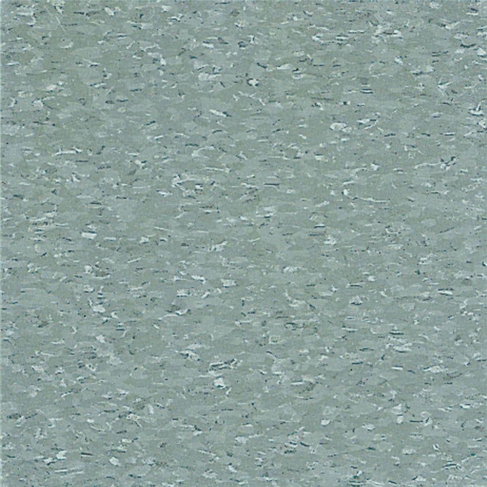 Armstrong Flooring Imperial Texture VCT 12 in. x 12 in. Silver Green ...