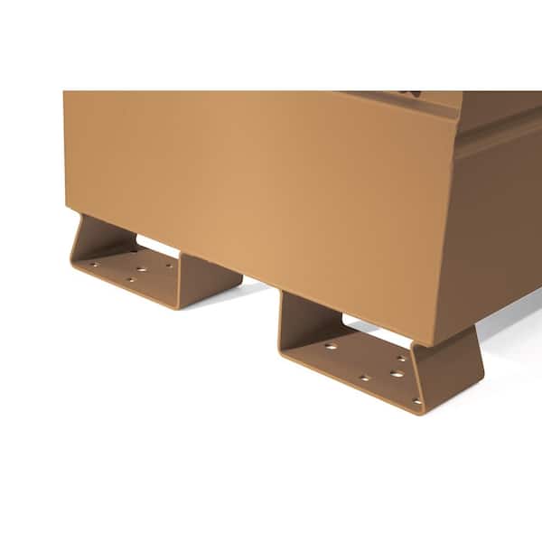 Knaack 49 in. W x 30 in. L x 72 in. H, Steel Jobsite Storage Piano Box ...
