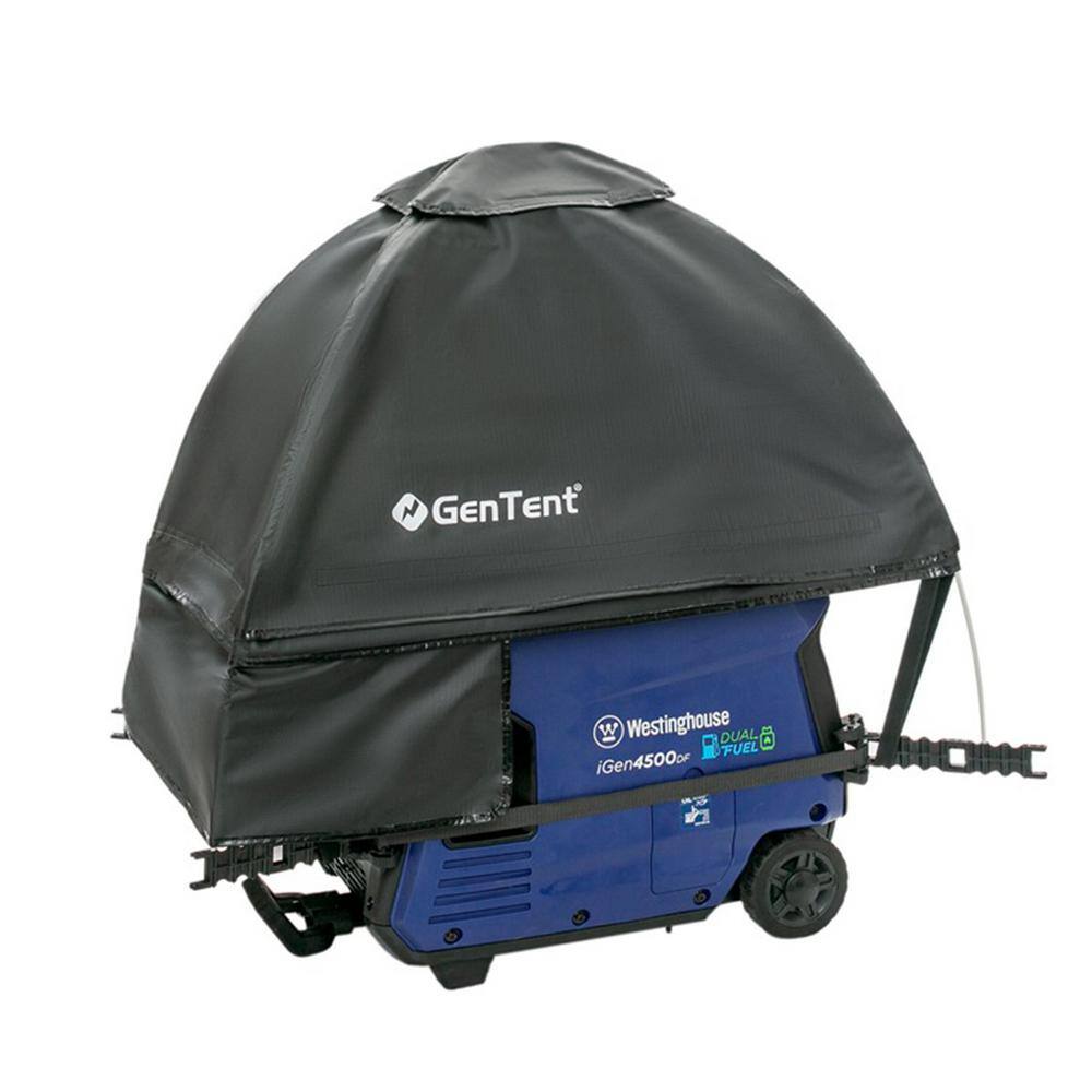 GenTent Generator Running Cover - Inverter Kit (Standard, Black) - for ...