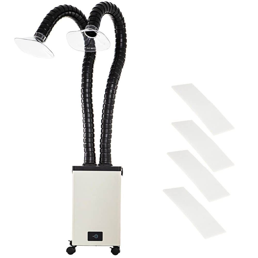 SKYSHALO Solder Fume Extractor, 150W 165CFM with 3-Stage Filters, 3 ...