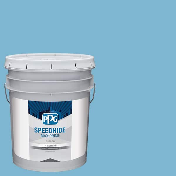SPEEDHIDE MaxPrime 5 gal. PPG1238-4 Harbor Sky Flat Interior Primer ...