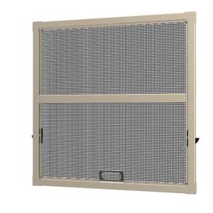 RITESCREEN 400 Narroline Double Hung 31.875 in. x 46.84375 in. Almond ...