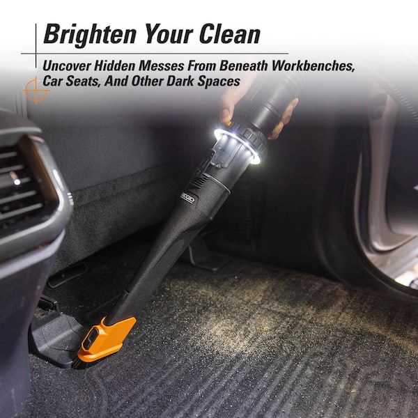 RIDGID 2-1/2 in. LED Lighted Cuff and Locking Telescoping Extension ...