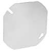 Southwire 4 in. W Steel Metallic Flat Blank Octagon Cover (1-Pack) 54C1 ...