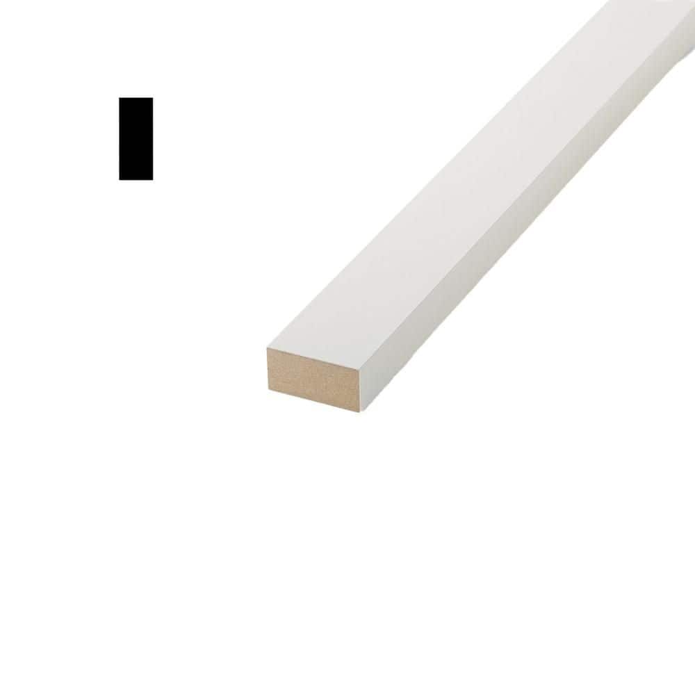 FINISHED ELEGANCE 1 in. x 2 in. x 8 ft. MDF Molding Boards 10003242 ...