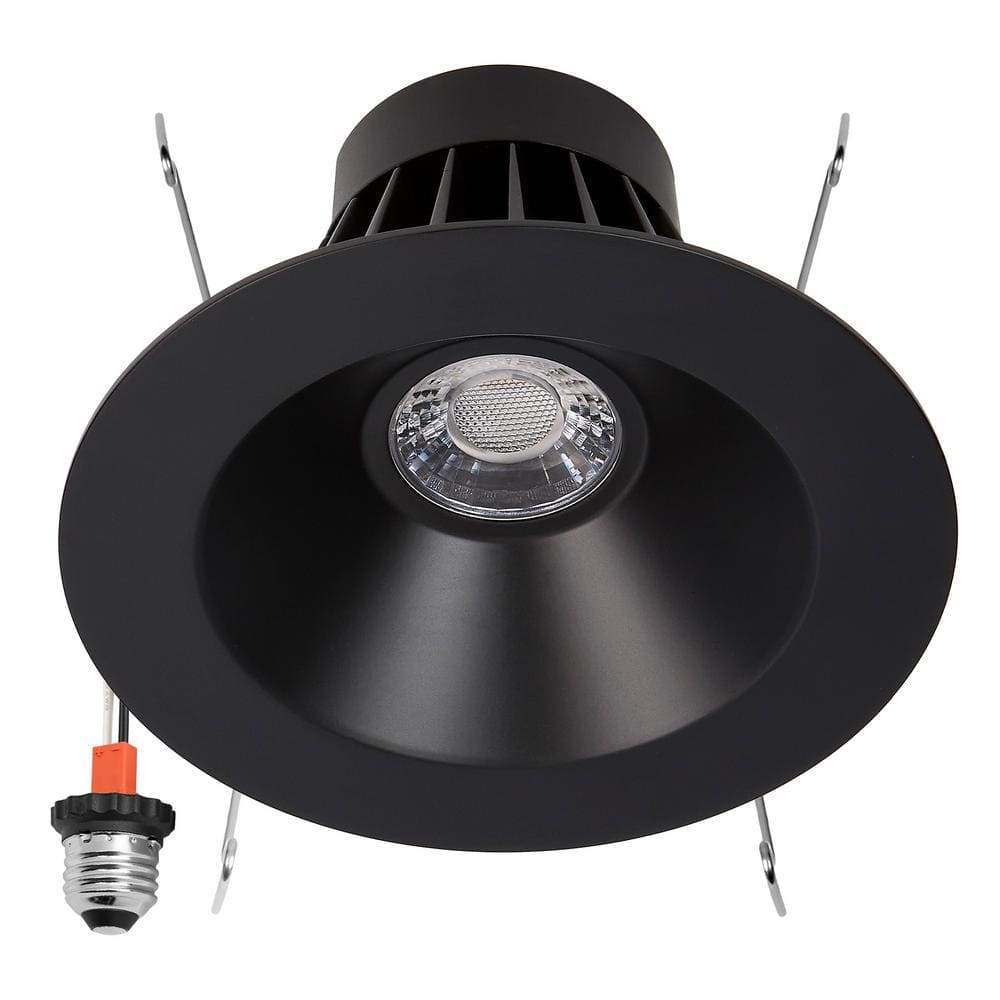 Maxxima 5 in. and 6 in. Retrofit Round Recessed Anti-Glare LED ...