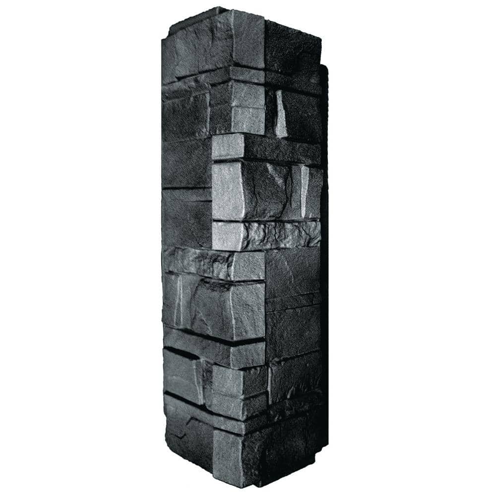 Novik NovikStone Dry Stack Stone Corner 5.9 in. x 16 in. Stone Siding ...